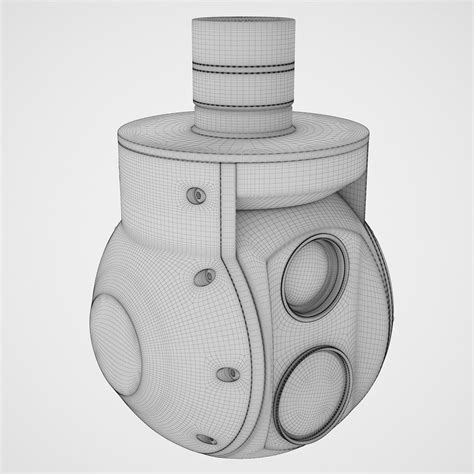 3d Uav Dual Sensor Object Tracking Camera 03 Model Turbosquid 2327058