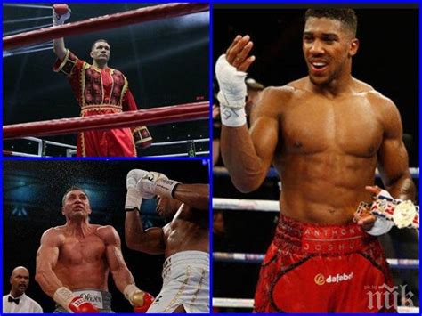 ЕКСКЛУЗИВНО На вниманието на Кобрата и Кличко Антъни Джошуа с разтърсващо послание ВИДЕО