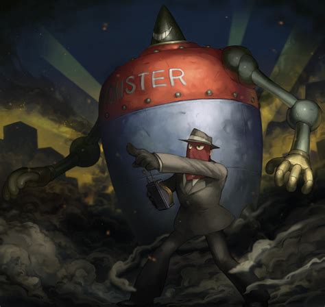 Monster And Cross Association Tetsujin 28 Gou Drawn By Sage Mami1210