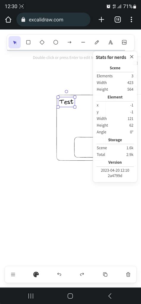 Text Jumps When Editing On Android Chrome · Issue 6469 · Excalidraw