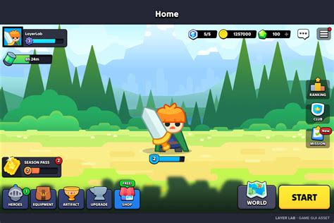 Gui Casual Fantasy