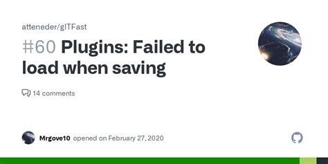 Plugins Failed To Load When Saving Issue Atteneder GlTFast GitHub