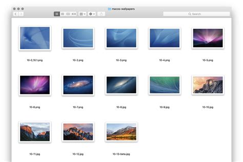 look back at mac os x s history with 5k versions of all the default