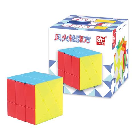 Cub Rubik Magic Cube Fanxin Shaped Cube Fx7764 Windwill 3x3 Emag Ro