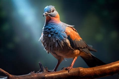 Premium Ai Image Passenger Pigeon Extinct Animal