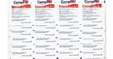 Compral Tablet Display Cards 48x2s