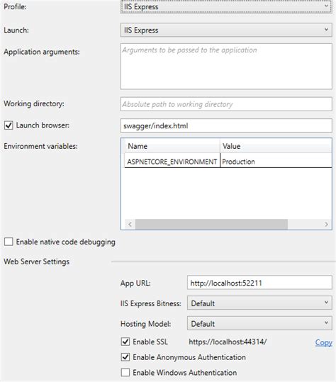C Running A Published Version Of An Asp Net Core From The Cli