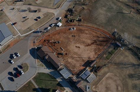 united turf and track mustang high school softball field conversion
