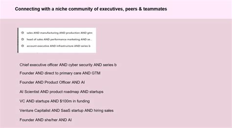 How To Create Niche Lists Of Companies On Linkedin Destiny 💲 Brandt