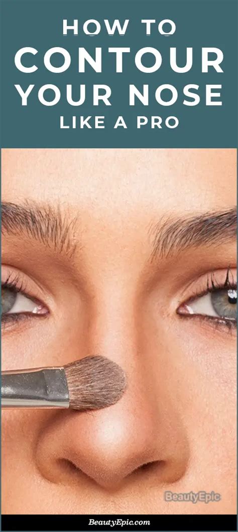How To Contour Your Nose Like A PRO