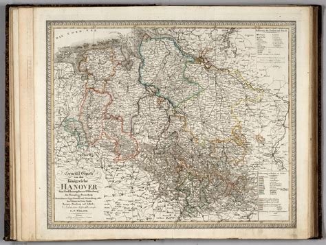 X Kingdom Of Hanover David Rumsey Historical Map Collection