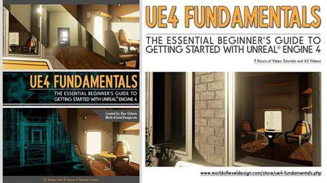 Ue4 Fundamentals Introduction Trailer To The Tutorial Series [what You Will Learn] Youtube