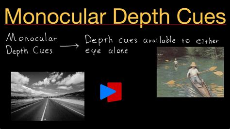 monocular depth cues youtube