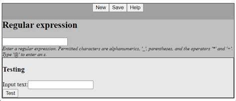 Creating And Editing A Regular Expression