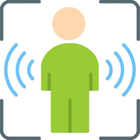 Motion Sensor Flat Icon 53935201 Vector Art At Vecteezy