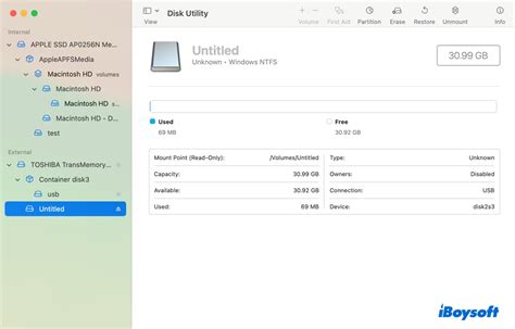 Ibabesoft NTFS For Mac Full Write NTFS Drives On MacOS