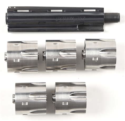 Lot Detail LOT OF COLT PYTHON BARREL WITH S W STYLE CYLINDERS