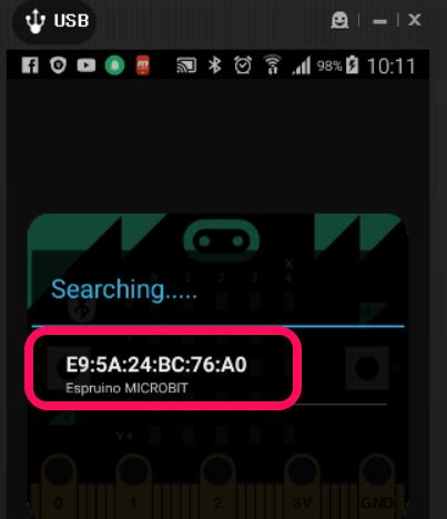 安裝 Android app DroidScript 來寫 JavaScript 碼 即時點玩 BBC micro bit LED矩陣