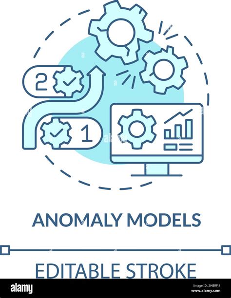 Anomaly Models Turquoise Concept Icon Stock Vector Image And Art Alamy