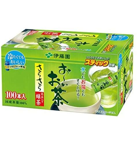 일본 녹차 이토엔 오이오차 말차가루 스틱 티몬