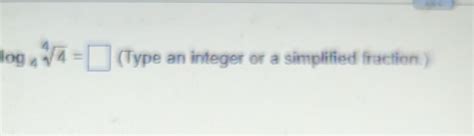 Solved How Do I Find The Exact Value Of The Logarithm