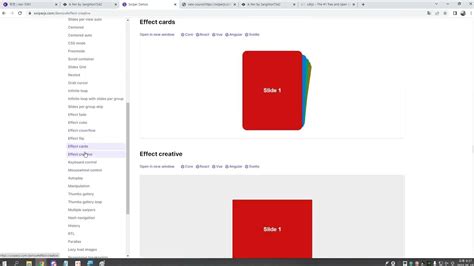 2022 05 18 html css 실무 팁 26강 스와이퍼 8 사용법 응용법 youtube