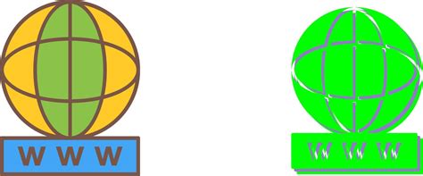 Unique World Wide Web Icon Design 45413041 Vector Art At Vecteezy