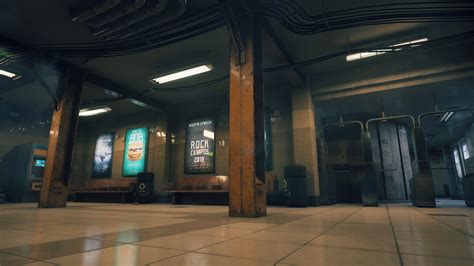 Unity Metro Station Modular Kit — Polycount
