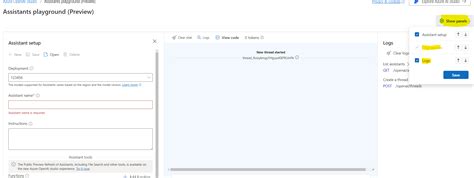 In Azure Openai How Can I View The Assistants Threads And Files That