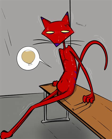 Rule 34 Anthro Bladder Bulge Bladder Gauge Blush Bodily Fluids Cartoon Network Courage The