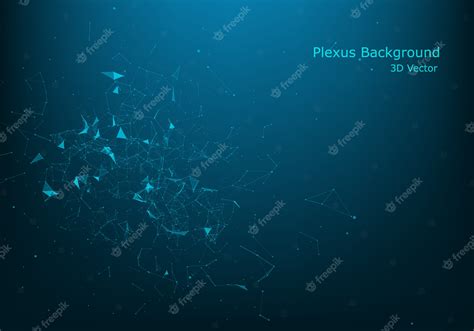 Premium Vector Molecular Structure Background And Communication