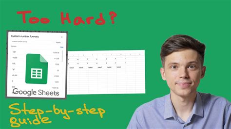 How To Create A Custom Number Format For Beginners Step By Step Guide