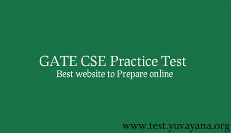 Gate Cse Online Practice Test Paper 1