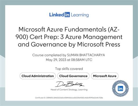 Suman Bhattacharya On Linkedin Certificate Of Completion