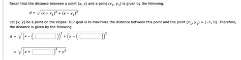 d x−x1 2 y−y1 2 let x y be a point on the