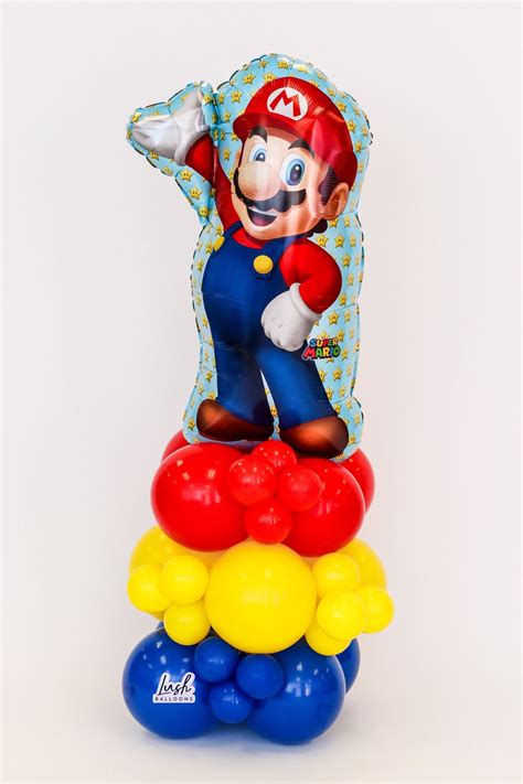Super Mario Bouquet Lush Balloons