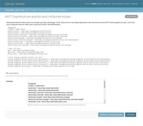 Admin Mqtt — Dsmr Reader V5 Documentation