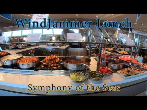 [4k] Lunch At The Windjammer Restaurant Symphony Of The Seas Royal