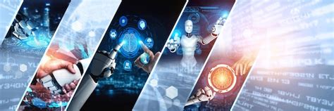 Premium Photo Human Interact With Ai Artificial Intelligence Virtual Assistant Nlp Robot