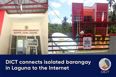 Read Dict Connects Isolated Barangay In Laguna To The Internet Part Of