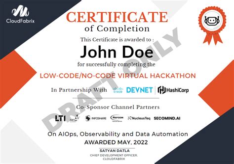 Hackathon 2022 Low Code No Code Hackathon Cloudfabrix