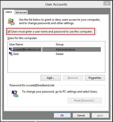 how to logon to windows 8 automatically daves computer tips