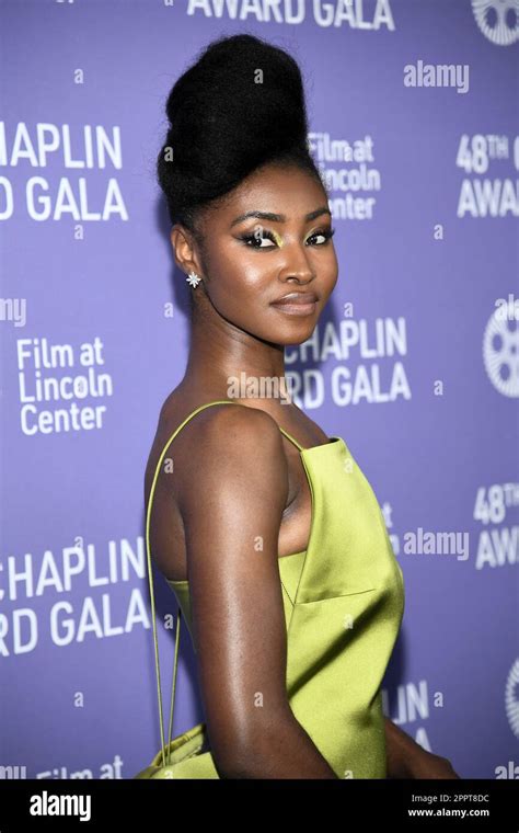 Jayme Lawson Attends The 48th Chaplin Award Gala At Alice Tully Hall On