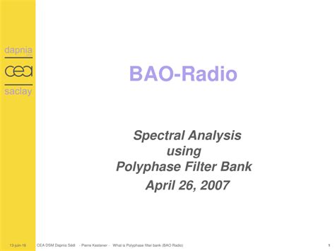 pdf what is a polyphase filter bank