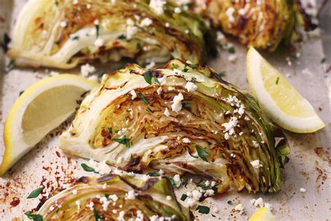 Roasted Cabbage Wedges Recipe Food Fanatic