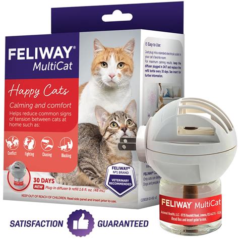 Feliway Multicat Calming Pheromone Diffuser 30 Day Starter Kit 48 Ml For Sale Katy Tx