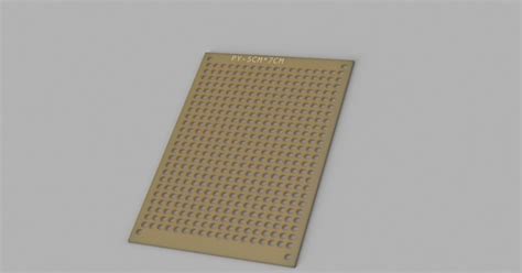 Perfboard 5x7cm Autodesk Community Gallery