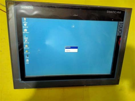Siemens TP1200 Comfort 6AV2 124 0MC01 0AX0 Simatic Panel PC Audio Other Audio Equipment On