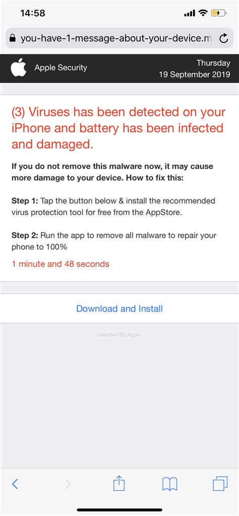 virus apple community