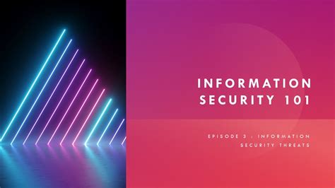 Information Security Threats